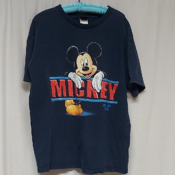 Disney | Shirts | Disney Mickey Mouse Navy Kids Tshirt | Poshmark